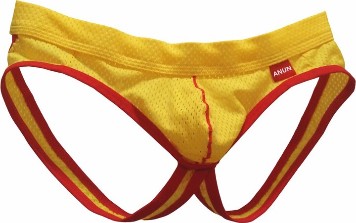 ANUN Men's Mesh Low-Rise Jockstrap Athletic Supporter Underwear ...