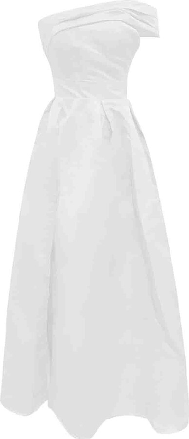 AMDOLE Womens Dresses for Evening Foreign Trade One Shoulder Satin ...