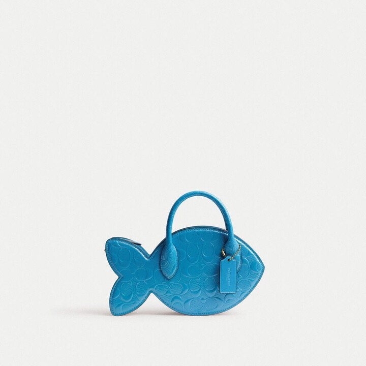 Coach Fish Bag In Signature Leather - ShopStyle