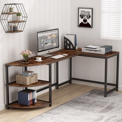 Inbox Zero Reversible L-Shape Desk - ShopStyle