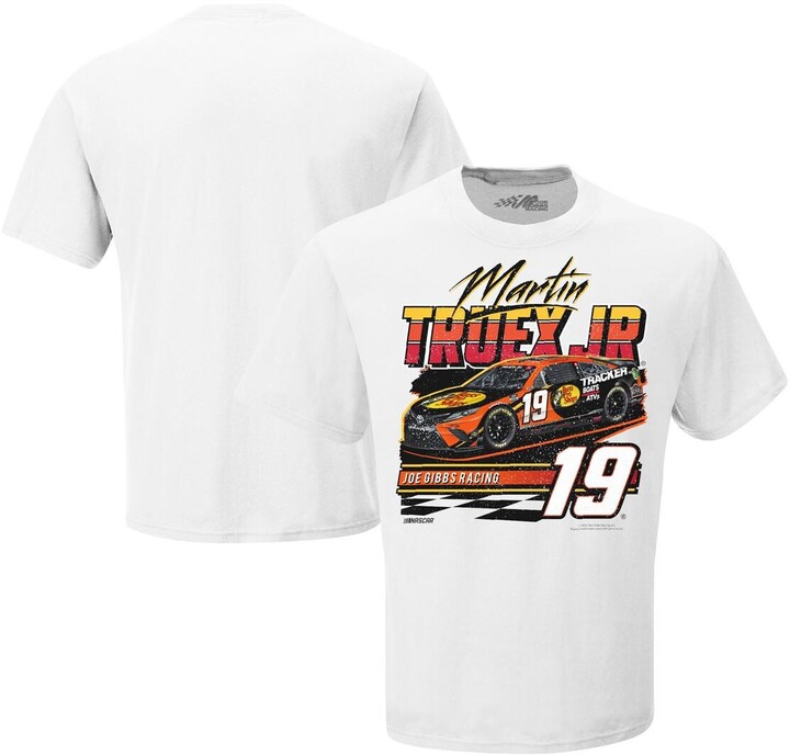 Men's Joe Gibbs Racing Team Collection White Martin Truex Jr Bass Pro ...