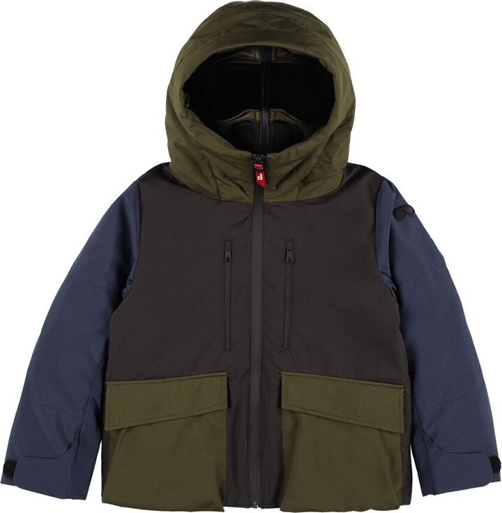 AI RIDERS Water repellent nylon puffer ski jacket - ShopStyle Boys ...