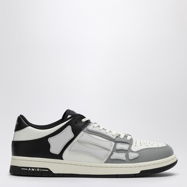 Amiri Skeltop Low Black/White/Grey Trainer - ShopStyle Sneakers ...