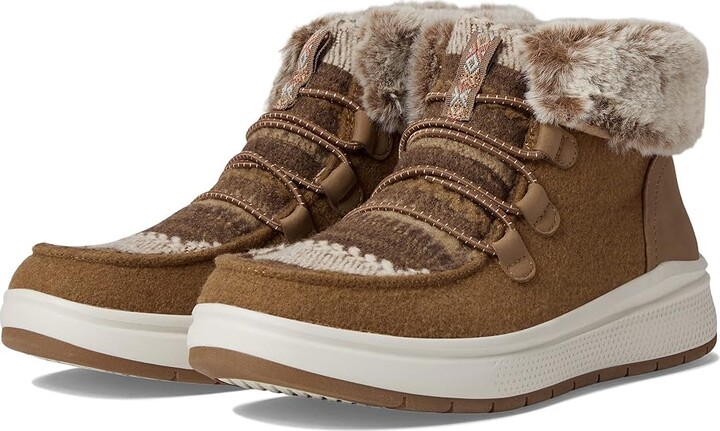 BOBS from SKECHERS Bobs Skipper Wave (Chestnut) Women's Boots - ShopStyle