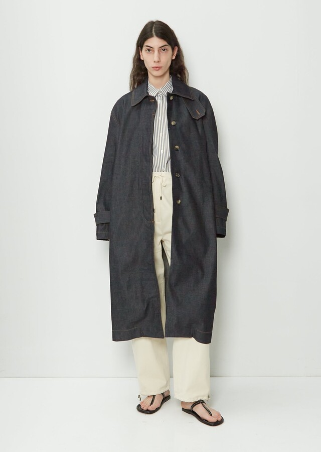 Totême Oversized Denim Car Coat - ShopStyle