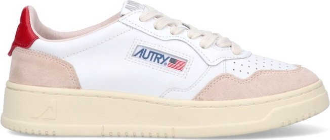 AUTRY Logo Patch Low-Top Sneakers - ShopStyle