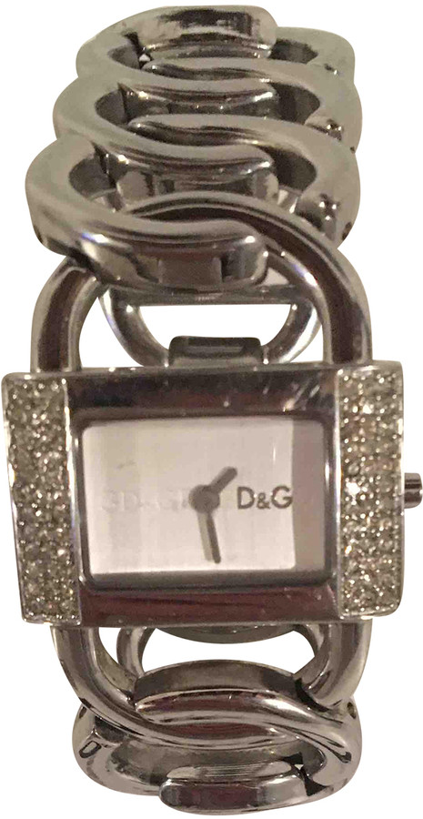 Dolce & Gabbana Silver Steel Watches - ShopStyle