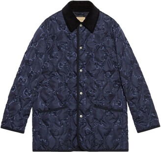 Gucci GG jacquard cotton jacket - ShopStyle
