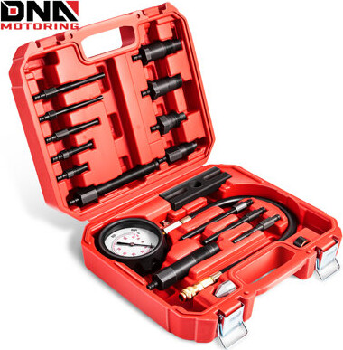 DNA Motoring TU-15B Cylinder Diesel Engine Compression Gauges Pressure ...