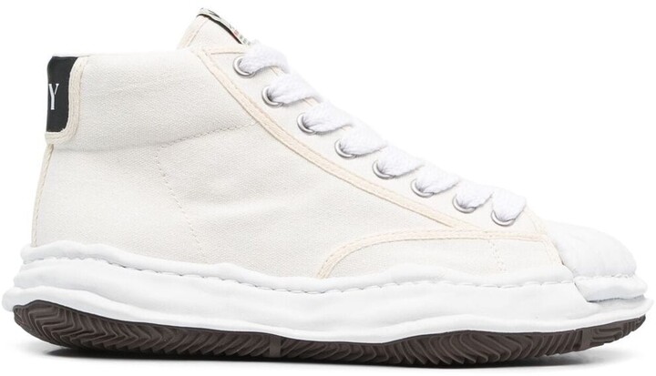 Maison Mihara Yasuhiro Blakey high-top sneakers - ShopStyle