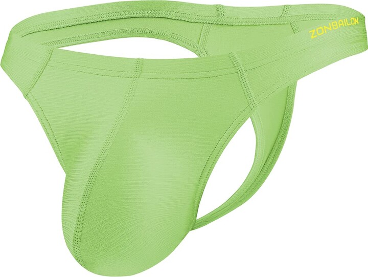 ZUOLAIYIN Mens Thongs Soft G Strings Sexy Pouch Underwear Bulge Black G ...