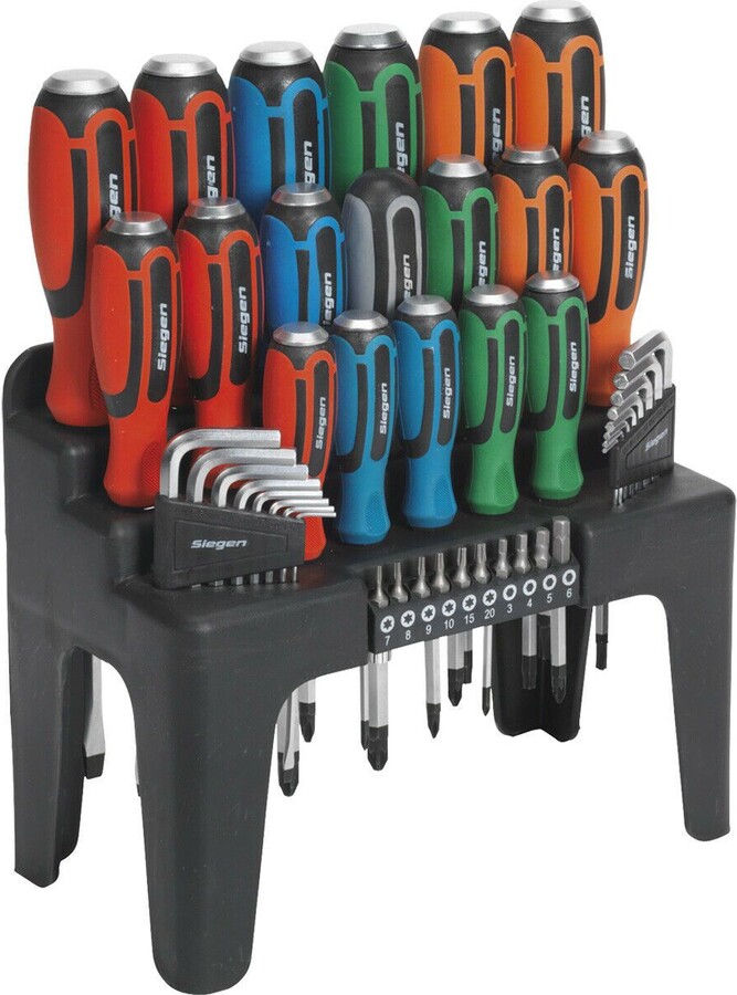 Loops 44 PACK - Hammer Through Screwdriver Hex Key & Bit Set - Strike ...