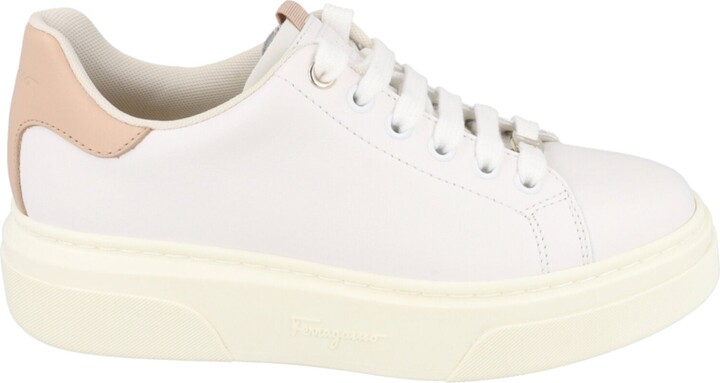 Ferragamo Cassandra Low-Top Sneakers - ShopStyle