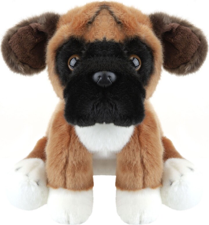 VFM e-Store Boxer Dog 30cm Plush Lifelike Toy - Natural World ...