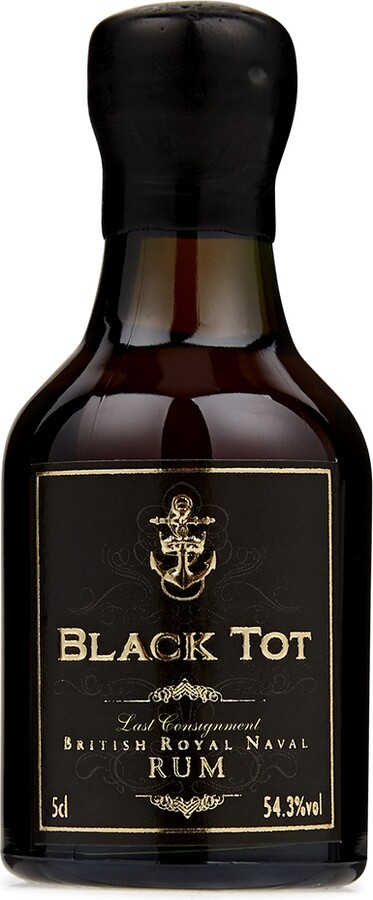 Black Tot Rum Last Consignment British Royal Naval Rum Miniature 50ml ...