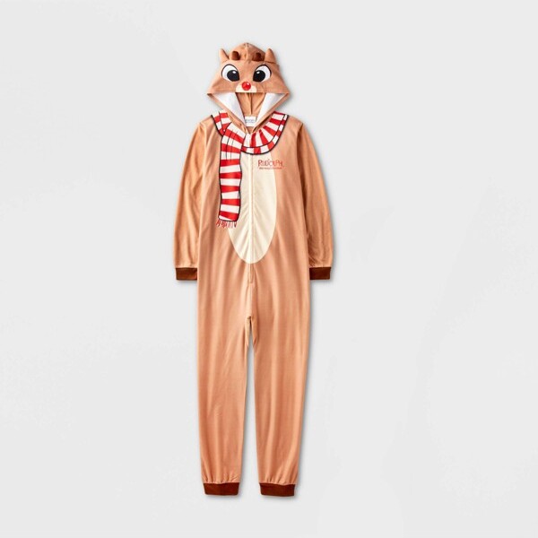 Girls' Rudolph the Red-Nosed Reindeer Union uit - Brown - ShopStyle