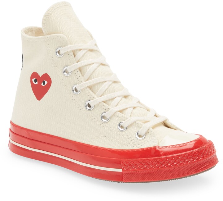 Comme des Garçons PLAY x Converse Gender Inclusive Chuck Taylor® Hidden ...