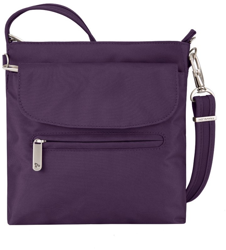 Travelon RFID Anti-Theft Mini Shoulder Bag - Purple - ShopStyle
