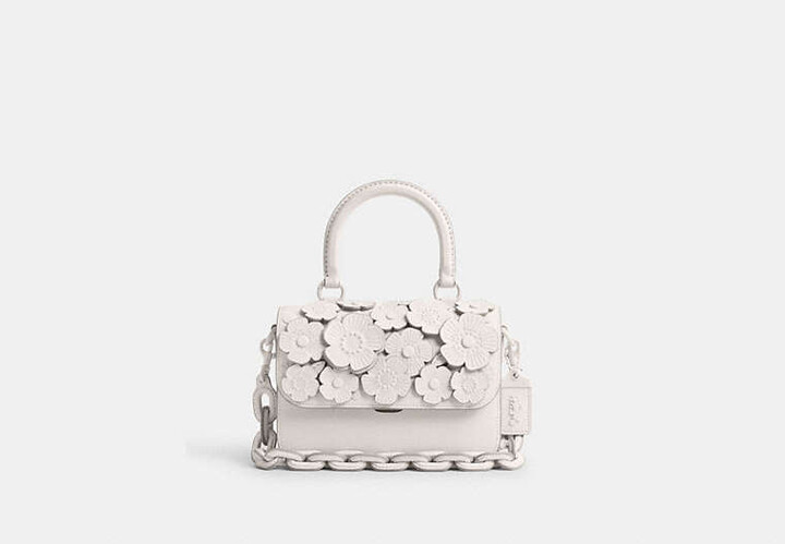 Coach Rogue Top Handle Bag With Tea Rose - ShopStyle