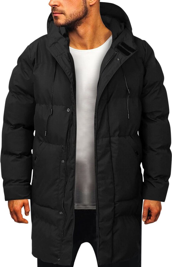 Generic Black Hoodie Men Work Hoodies for Men UK Zip Up Grey Men's ...