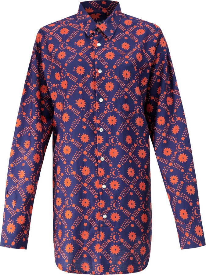 Kate Austin Designs Claude Organic Cotton Button Up Boyfriend Shirt ...
