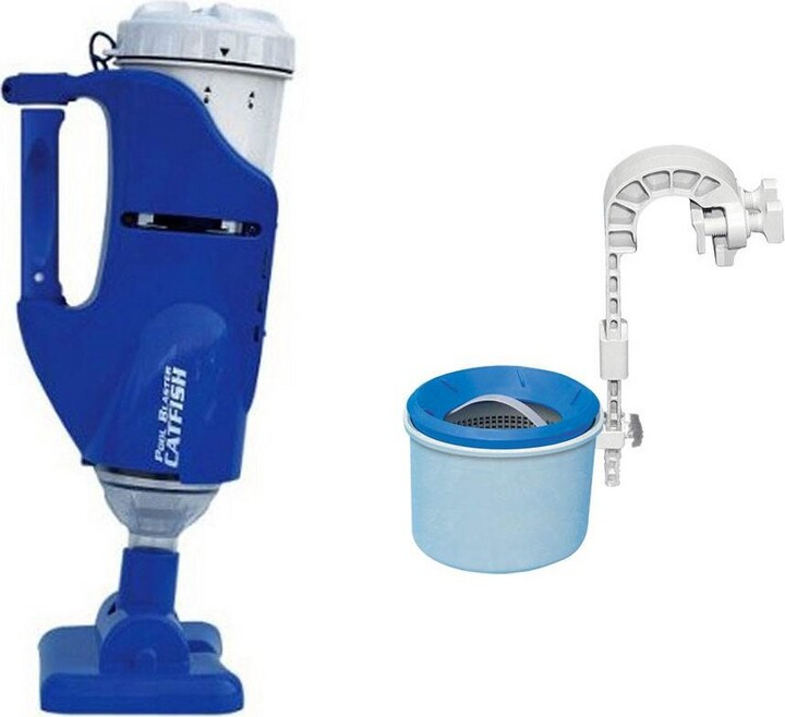 Water Tech WaterTech Pool Catfish Battery Vacuum Cleaner + Wall ...