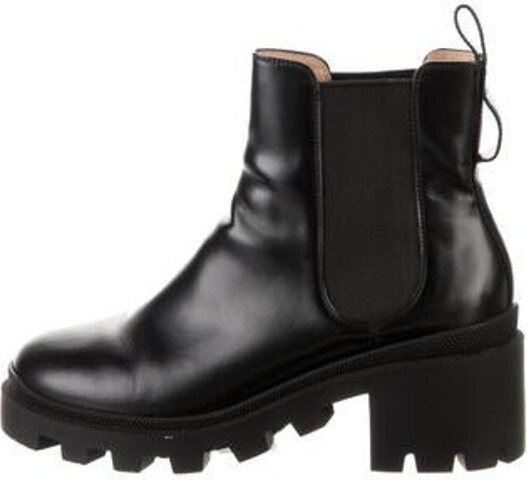 Gucci Kingsnake Leather Chelsea Boots - ShopStyle