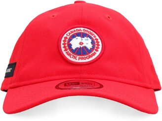 Canada Goose Logo Detailed Baseball Cap - ShopStyle Hats