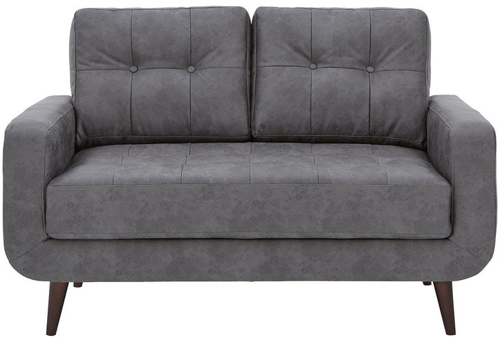 Skandi Faux Leather 2 Seater Sofa - ShopStyle