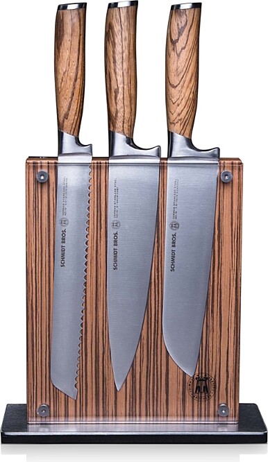 Schmidt Brothers Cutlery Zebra Wood 7-Pc. Knife Block Set - ShopStyle