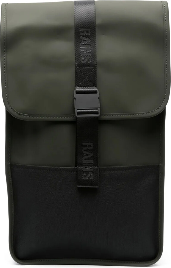 Rains Trails logo-debossed backpack - ShopStyle