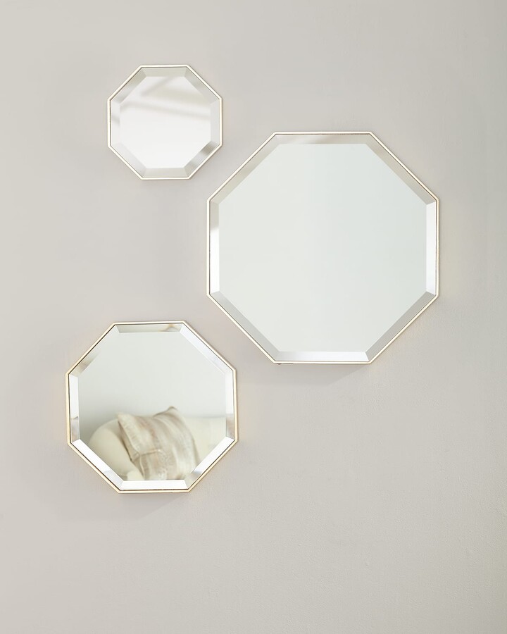 Octagon Wall Mirrors, Set of 3 - ShopStyle