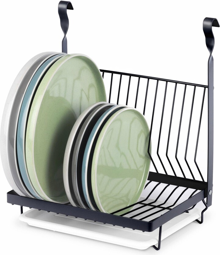 LIVIVO Hanging Dish Rack with Integrated Drain Tray - ShopStyle Kitchen ...