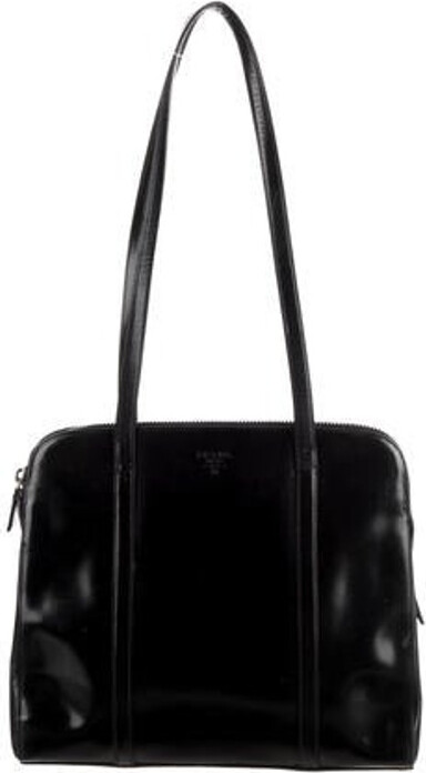 Prada Spazzolato Dome Bag - ShopStyle