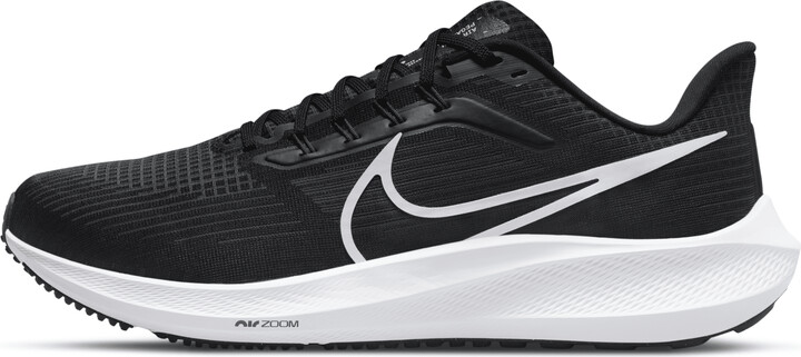 Nike Men's Pegasus 39 Road Running Shoes (Extra Wide) in Black ...