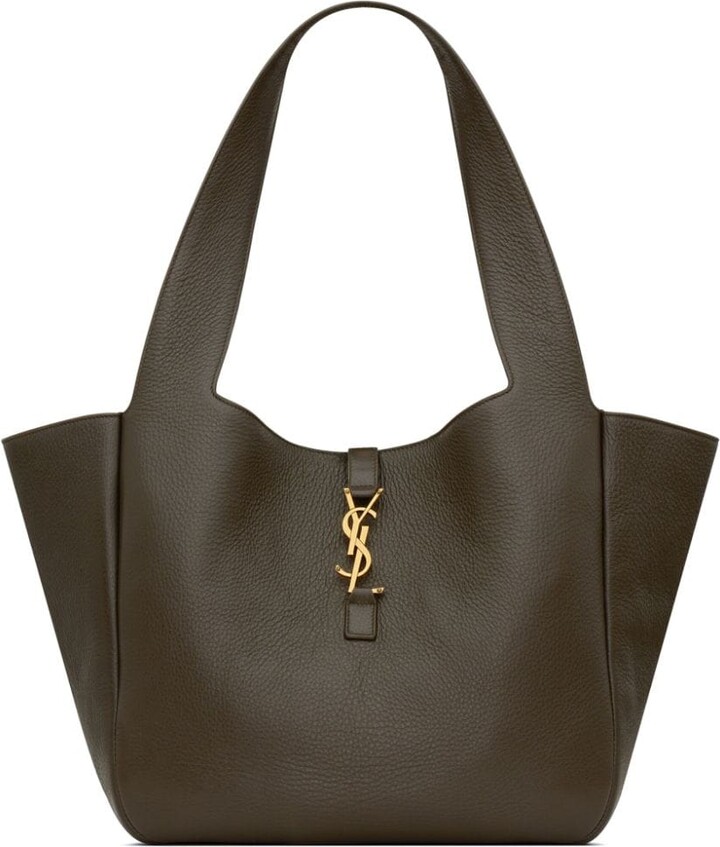 Saint Laurent Bea leather tote bag - ShopStyle