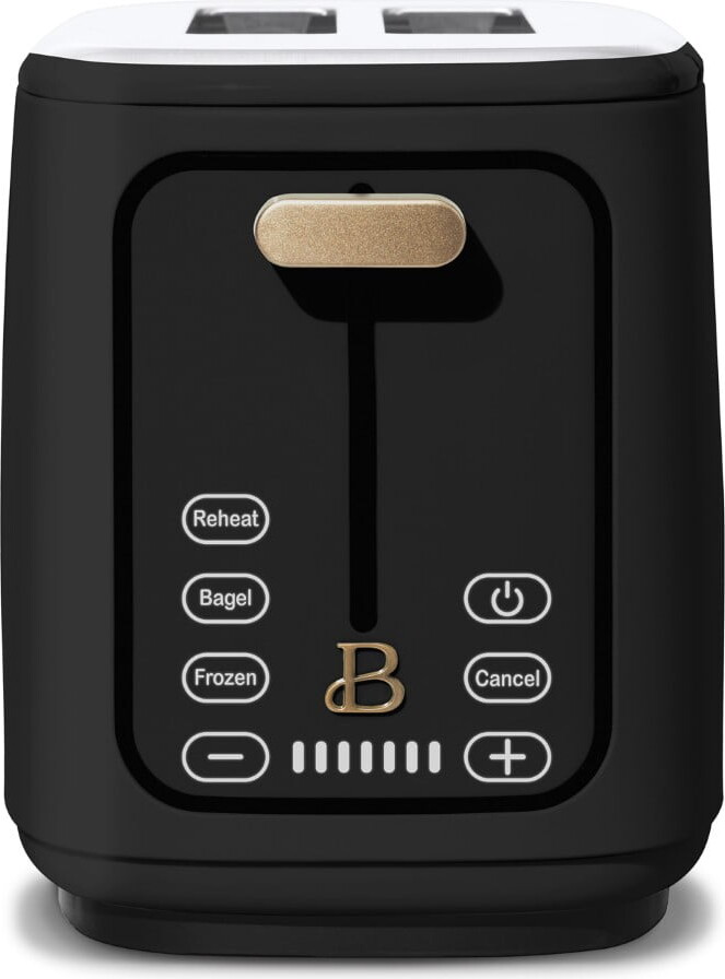 Beautiful 2 Slice Toaster with Touch-Activated Display, Black Sesame by ...