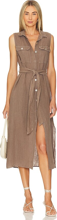 Bella Dahl Sleeveless Utility Duster Dress - ShopStyle
