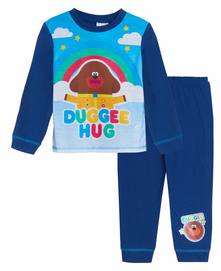 Hey Duggee Long Pyjamas Duggee Hug Blue 2-3 Years - ShopStyle