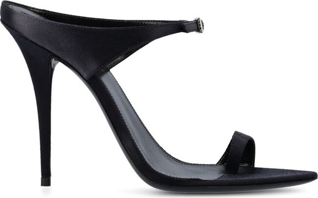 Saint Laurent Dive Heeled Mules - ShopStyle