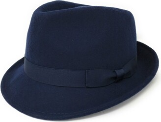 Cotswold Country Hats Trilby Hat - 100% Wool Felt Camden Crushable ...
