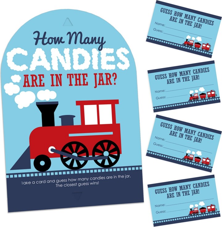 Big Dot Of Happiness Railroad Party Crossing Birthday Party or Baby ...