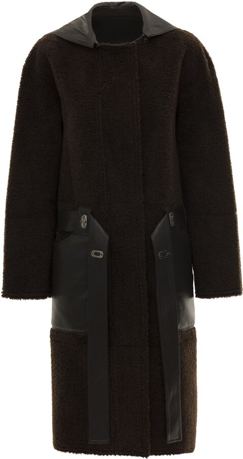 Low Classic Shearling Reversible Coat - ShopStyle
