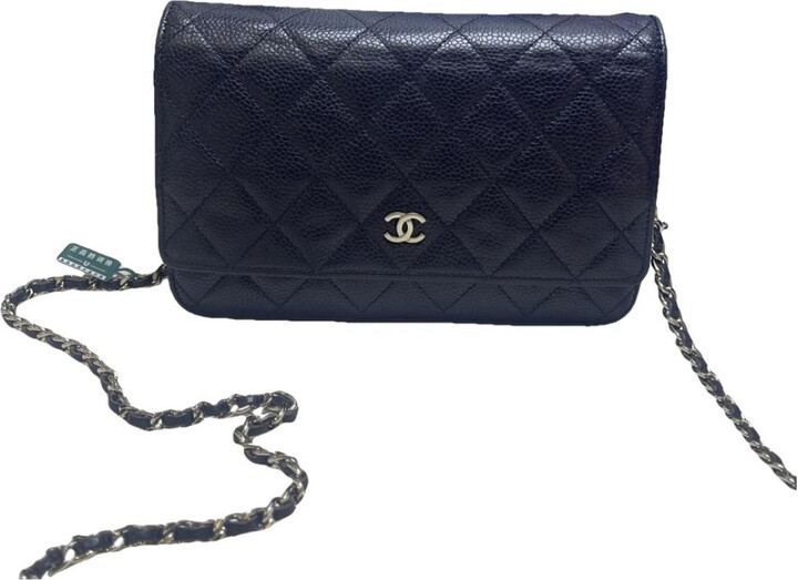 Chanel Wallet On Chain Timeless/Classique leather crossbody bag - ShopStyle