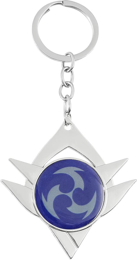 rongji jewelry Genshin Impact Figure Keychains - Eye of God Luminous ...