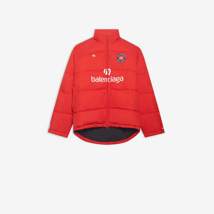 Balenciaga Soccer Puffer Jacket - ShopStyle Outerwear