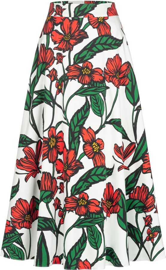 Marianna Déri Summer Flower Maxi Skirt - ShopStyle