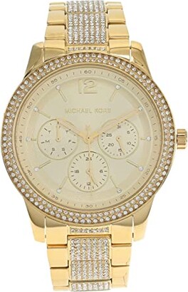 Michael Kors MK7292 - Tibby Chronograph Stainless Steel Watch - ShopStyle