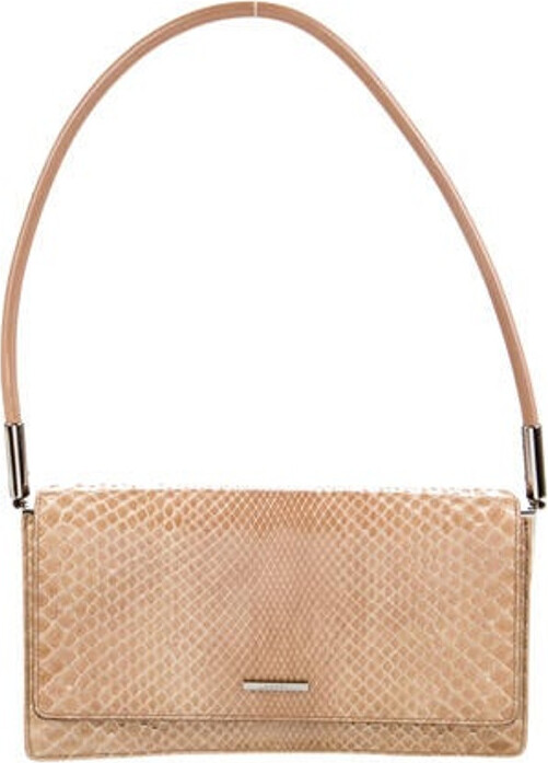 Gucci Vintage Python Shoulder Bag - ShopStyle