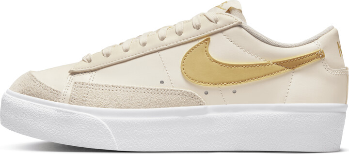 Nike Women's Blazer Low Platform Shoes in Brown - ShopStyle